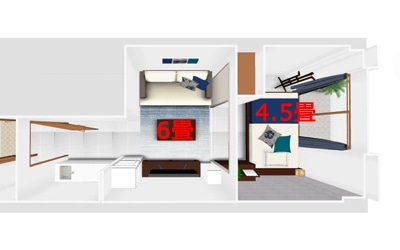 【1DKとは？】1LDKや1Kとの違いや一人暮らし・同棲を快適にするコツをレイアウト付きで解説 | a.flat 風が運ぶ、自然の贈りもの - 目黒通り・新宿・大阪梅田(グランフロント北館)