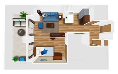 1LDKの家具配置は無料の3Dシミュレーションを利用しましょう～自分で作れる・作ってもらえるサービスもご紹介～ | a.flat その暮らしに、アジアの風を - 目黒通り・新宿・大阪梅田 ...