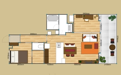 2LDKの家具配置は3Dシミュレーションが便利～レイアウトのコツを無料のシミュレーションサービスや利用事例と合わせてご紹介～ | a.flat 風が運ぶ、自然の贈りもの - 目黒通り・新宿 ...