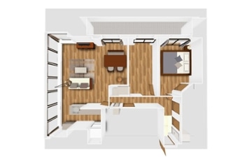 2LDKの家具配置は3Dシミュレーションが便利～レイアウトのコツを無料のシミュレーションサービスや利用事例と合わせてご紹介～ | a.flat 風が運ぶ、自然の贈りもの - 目黒通り・新宿 ...