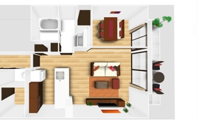 2LDKの家具配置は3Dシミュレーションが便利～レイアウトのコツを無料のシミュレーションサービスや利用事例と合わせてご紹介～ | a.flat 風が運ぶ、自然の贈りもの - 目黒通り・新宿 ...