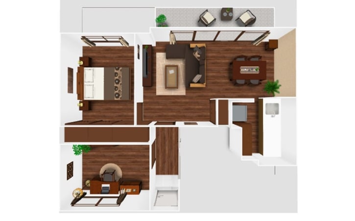 2LDKのレイアウトで二人暮らしを楽しむ～理想の家具・インテリアで長く一緒に過ごせる間取り～ | a.flat その暮らしに、アジアの風を - 目黒通り・新宿・大阪梅田(グランフロント北館)