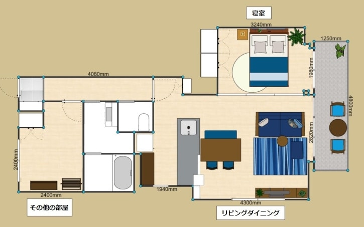 2LDKのレイアウトで二人暮らしを楽しむ～理想の家具・インテリアで長く一緒に過ごせる間取り～ | a.flat その暮らしに、アジアの風を - 目黒通り・新宿・大阪梅田(グランフロント北館)