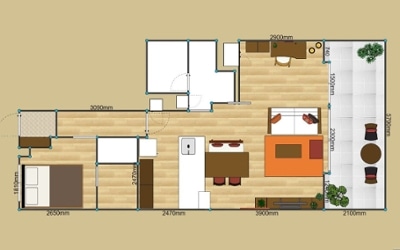 2LDKのレイアウトで二人暮らしを楽しむ～理想の家具・インテリアで長く一緒に過ごせる間取り～ | a.flat その暮らしに、アジアの風を - 目黒通り・新宿・大阪梅田(グランフロント北館)