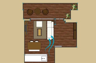 【インテリア実例】目黒川沿いの自然を取り入れたグリーンの3LDKコーディネート | a.flat その暮らしに、アジアの風を - 目黒通り・新宿・大阪梅田(グランフロント北館)