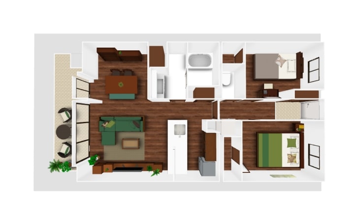 3LDKのレイアウト・インテリアコーディネートで家族との素敵な時間を過ごす | a.flat その暮らしに、アジアの風を - 目黒通り・新宿・大阪梅田(グランフロント北館)