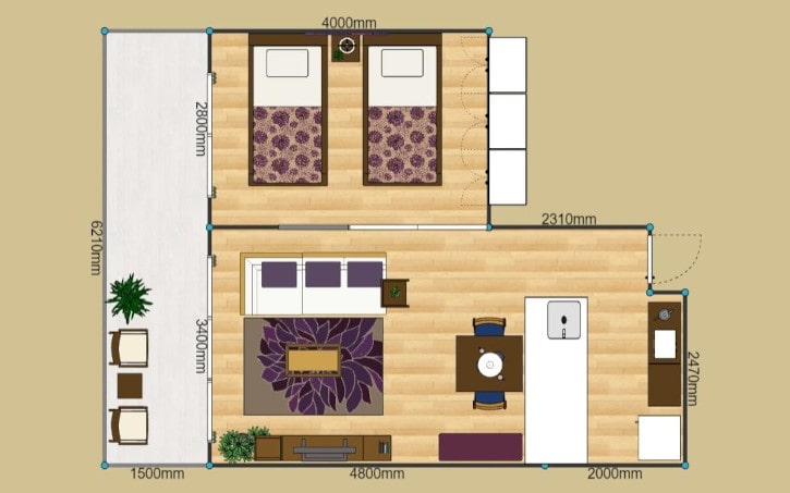 理想的な1LDKの間取りを選ぶには？ 3つの間取り比較や1LDKの実例をご紹介 | a.flat 風が運ぶ、自然の贈りもの - 目黒通り・新宿・大阪梅田(グランフロント北館)