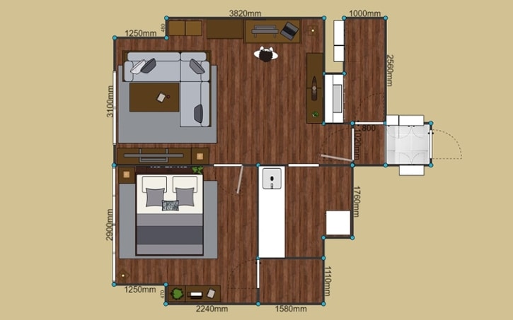 理想的な1LDKの間取りを選ぶには？ 3つの間取り比較や1LDKの実例をご紹介 | a.flat 風が運ぶ、自然の贈りもの - 目黒通り・新宿・大阪梅田(グランフロント北館)