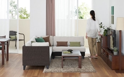 10畳リビングダイニングのおしゃれなレイアウト実例集～LD10畳の配置テクニック&おすすめ家具～ | a.flat その暮らしに、アジアの風を - 目黒通り・新宿・大阪梅田(グランフロント北館)