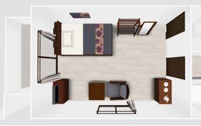 8畳1Kのおすすめレイアウトを解説！縦長や横長の長方形・正方形の8畳レイアウト実例&ポイント紹介 | a.flat その暮らしに、アジアの風を - 目黒通り・新宿・大阪梅田(グランフロント北館)